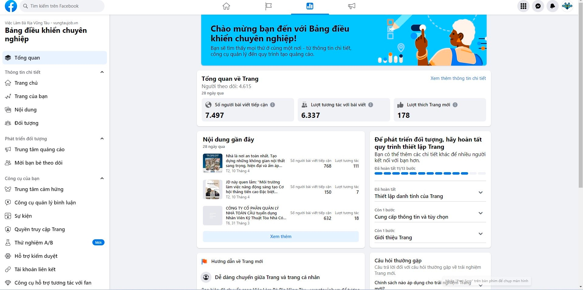 Phát triển hệ sinh thái vungtaujob.vn - Ngân Giang Resume